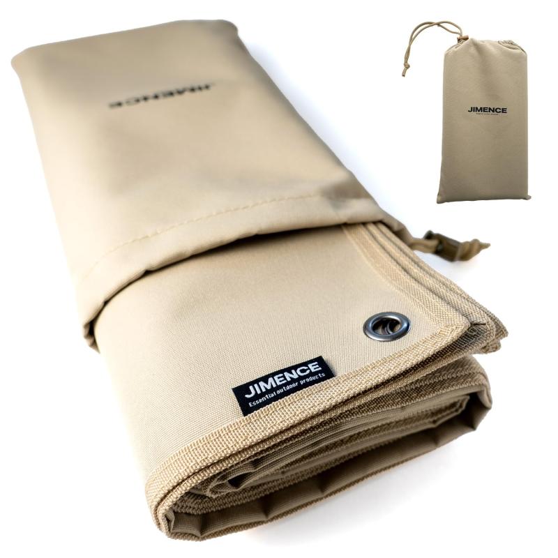 【楽天市場】JIMEE（ジーメンス） グランドシート 厚手 1000D 120×200cm 防水 両面撥水 収納袋付き ソロ用：あじゅり