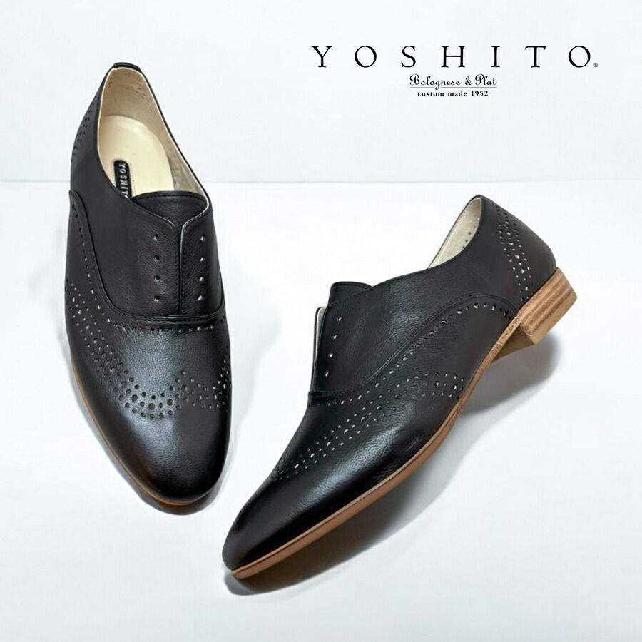 【楽天市場】YOSHITO de ORANGE[ヨシトデオランジェ]/8608 スリッポン シューズ 内羽根 ブラック 黒 カジュアル マニッシュ クラシカル モード 歩きやすい 楽ちん 履き ...