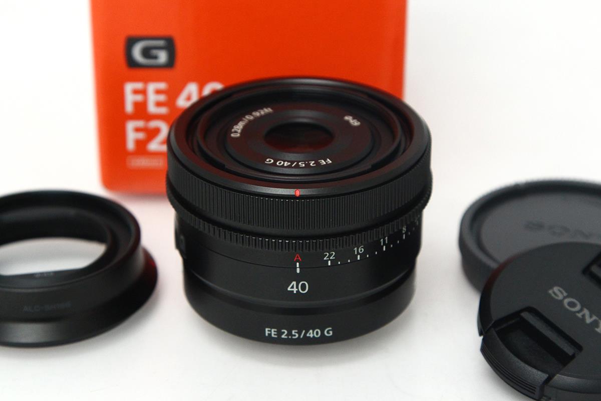 【楽天市場】【中古】【美品】ソニー FE 40mm F2.5 G SEL40F25G CA01-M1868-2N4 SONY 単焦点 レンズ ...