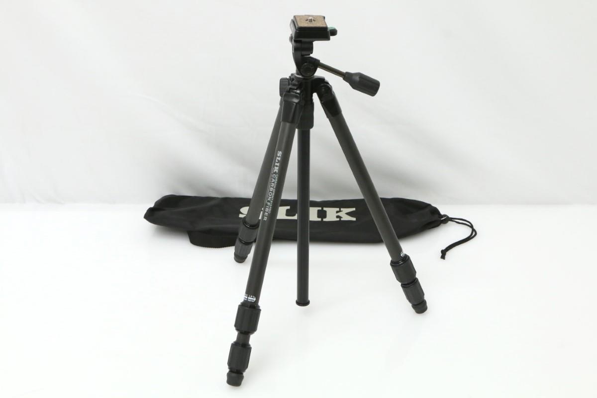 【楽天市場】【中古】【美品】ケンコー CARBON SPRINT 613 PRO カーボン三脚 CA01-H4087-2F SLIK 撮影 ...