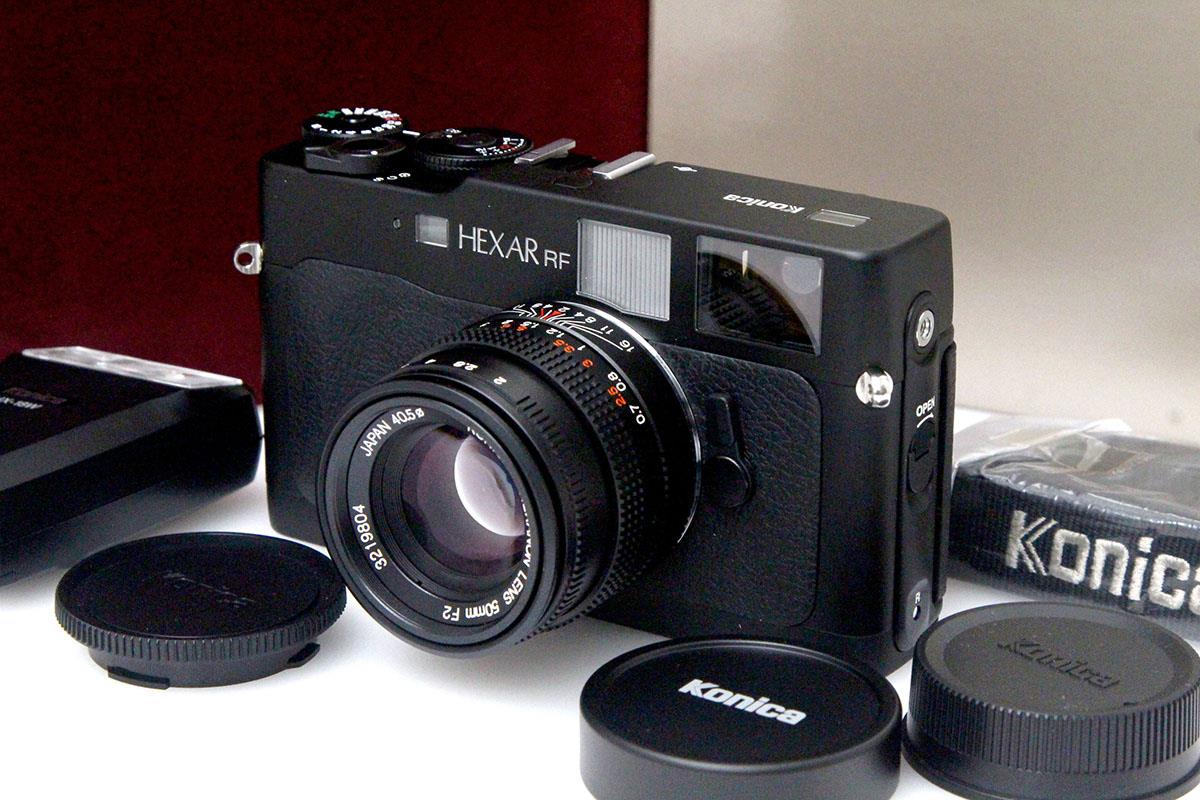 【楽天市場】【中古】【極美品】コニカ Konica HEXAR RF ストロボ レンズキット CA01-A8648-2F4 Konica ...