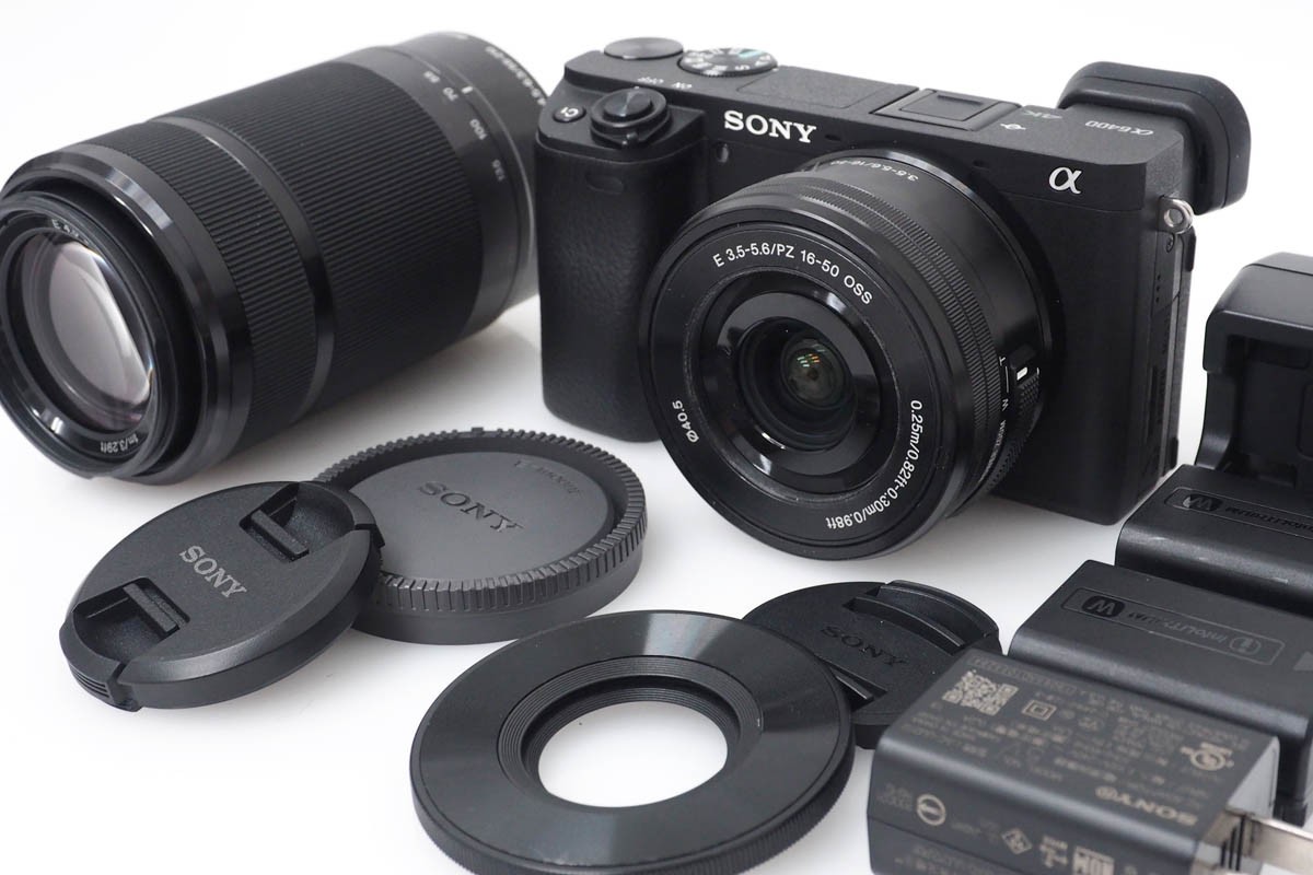 【楽天市場】【中古】【美品】ソニー α6400 ILCE-6400Y ダブルズームレンズキット CA01-R791-2P1A ミラーレス α ...