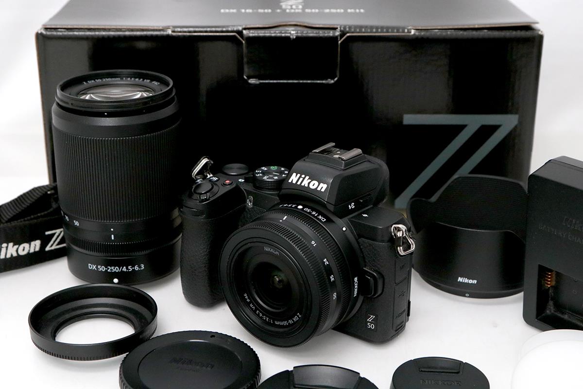 【楽天市場】【中古】【並品】ニコン Z 50 ダブルズームキット CA01-M2964-2P4 Nikon Zマウント ミラーレス カメラ ...
