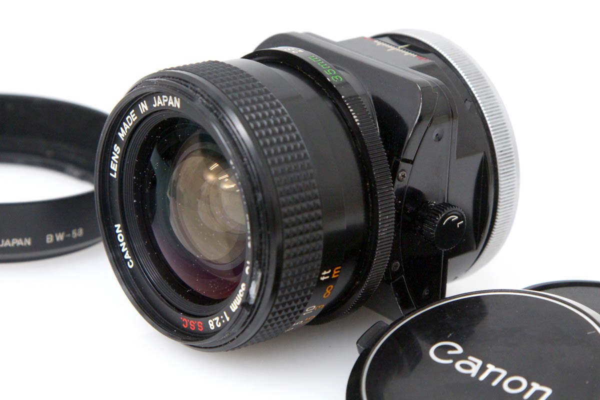 【楽天市場】【中古】【お買い得品】キヤノン TS35mm F2.8 S.S.C. CA01-R950-2A2F-ψ Canon キヤノン FD ...