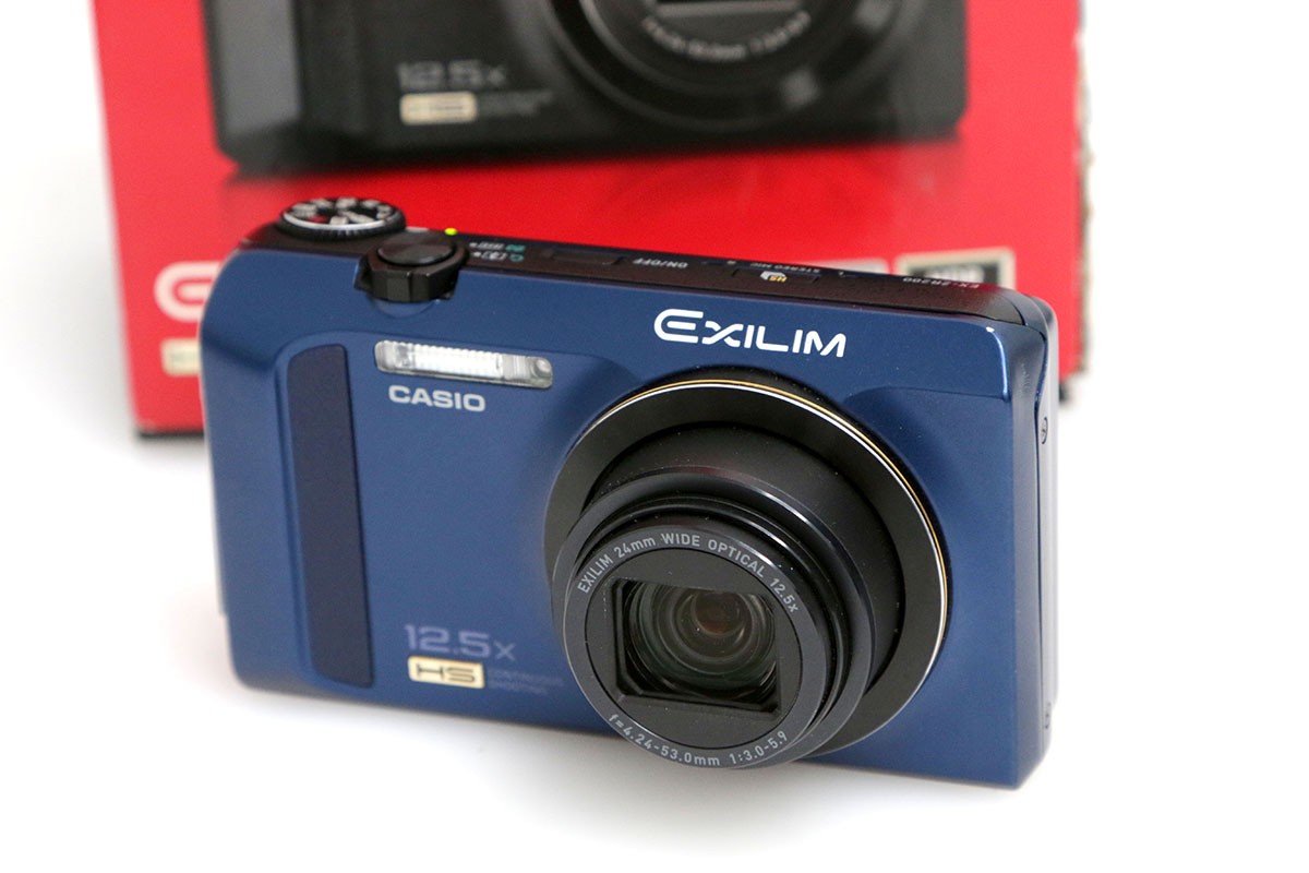 【楽天市場】【中古】【並品】カシオ HIGH SPEED EXILIM EX-ZR200BE ブルー CA01-C811-2P3 カシオ ...