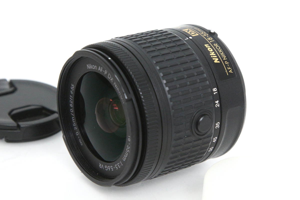 【楽天市場】【中古】【並品】ニコン AF-P DX NIKKOR 18-55mm f/3.5-5.6G VR CA01-R2322-2M1D ...