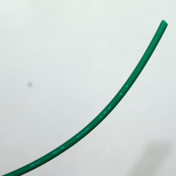 【楽天市場】緑色 1m 切断販売 KV 0.5SQ 電子・通信機器配線用 ビニル電線 KHD 20心撚り0.18：秋葉原の九州電気 楽天市場店