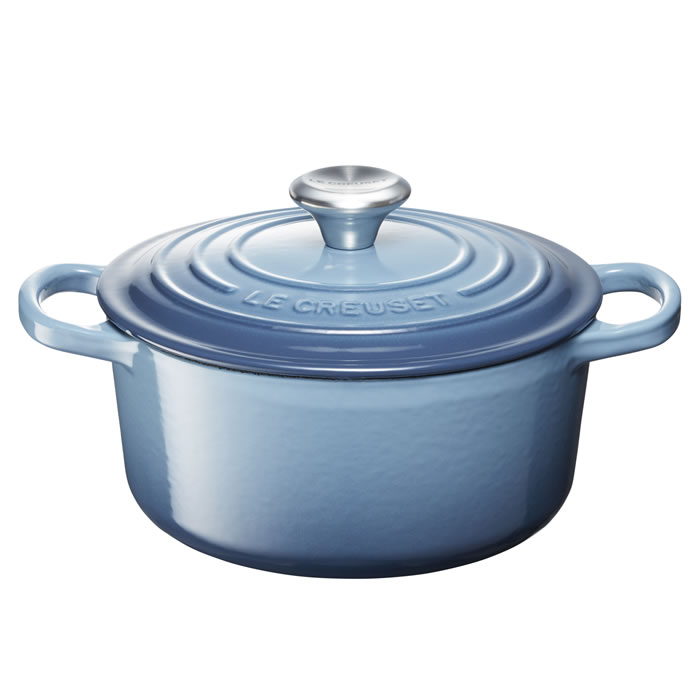 【楽天市場】ル・クルーゼ シグニチャー ココット・ロンド 18cm Le Creuset LC21177-18-536 マリンブルー 鍋 両 ...