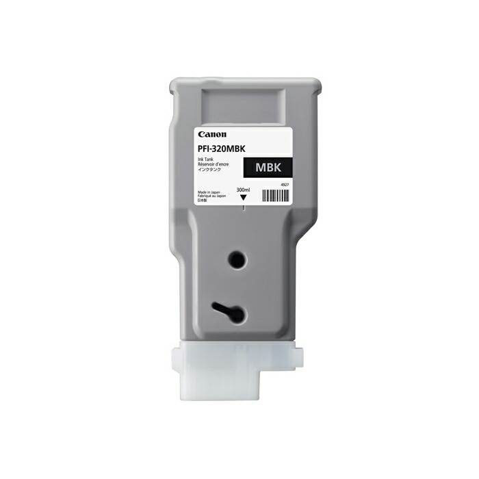 【楽天市場】キヤノン 純正 インクタンク 300ml PFI-320MBK マットブラック CANON【送料無料】【KK9N0D18P】：安心 ...