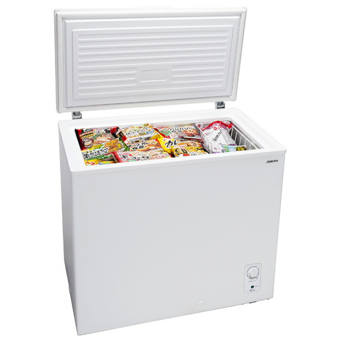 【楽天市場】アビテラックス 冷凍庫 200L 上開き ACF207 Abitelax 上開き200L冷凍庫 ワイドで大容量 まとめ買いでも安心の200L 便利な網かご式バスケット 家庭用 冷凍 ...