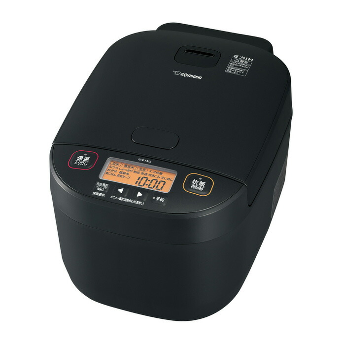 【楽天市場】象印 1升炊き 炊飯器 圧力IH炊飯ジャー 極め炊き NW-YA18-BA ブラック 1升 10合 圧力IH 保温 ごはん【送料無料】【KK9N0D18P】：安心家電販売 PCあきんど