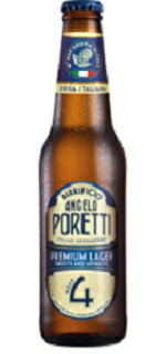 【楽天市場】Italy beer イタリアポレッティ プレミアムラガー（Poretti Premium Lager）瓶 330ml/24本 ...