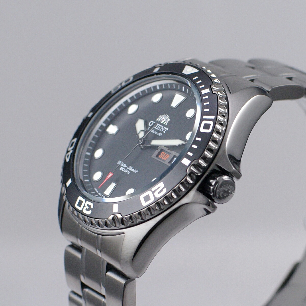 【楽天市場】オリエント ORIENT 腕時計 自動巻き(手巻付) "RAY RAVEN II" DIVER ブラック 海外モデル ...