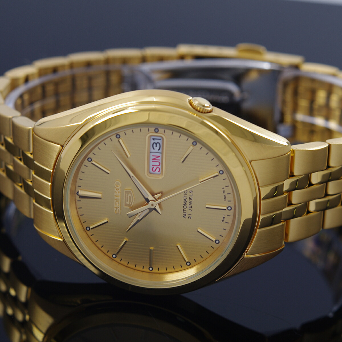【楽天市場】セイコー SEIKO 5 腕時計 海外モデル 自動巻き ゴールドカラー 裏蓋スケルトン SNKL28K1 メンズ [逆輸入品 ...