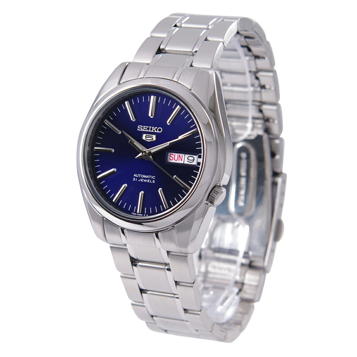 【楽天市場】セイコー SEIKO 5 腕時計 海外モデル 自動巻き ネイビー文字盤 SNKL43K1 メンズ [逆輸入品]：アッキーインターナショナル
