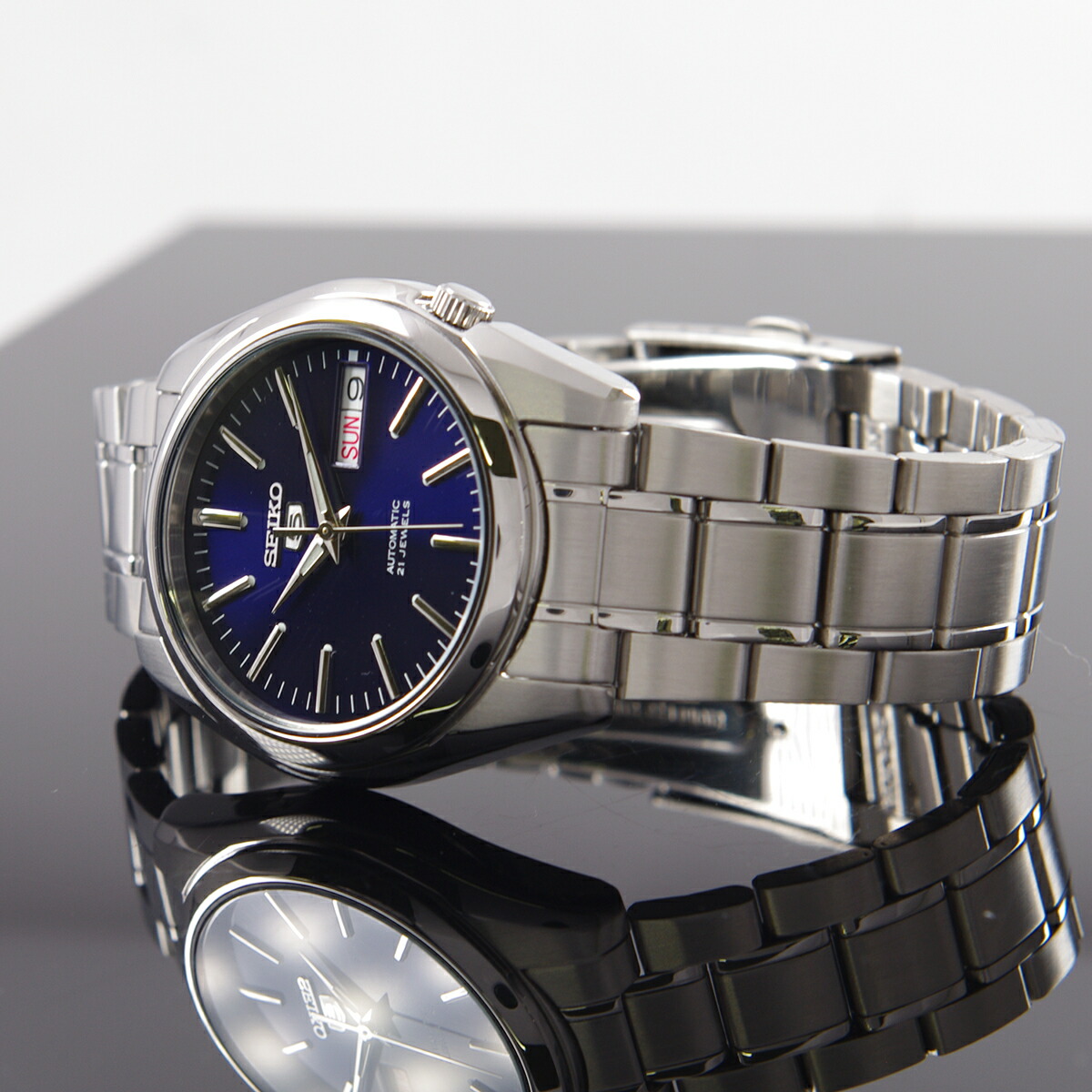 【楽天市場】セイコー SEIKO 5 腕時計 海外モデル 自動巻き ネイビー文字盤 SNKL43K1 メンズ [逆輸入品]：アッキーインターナショナル