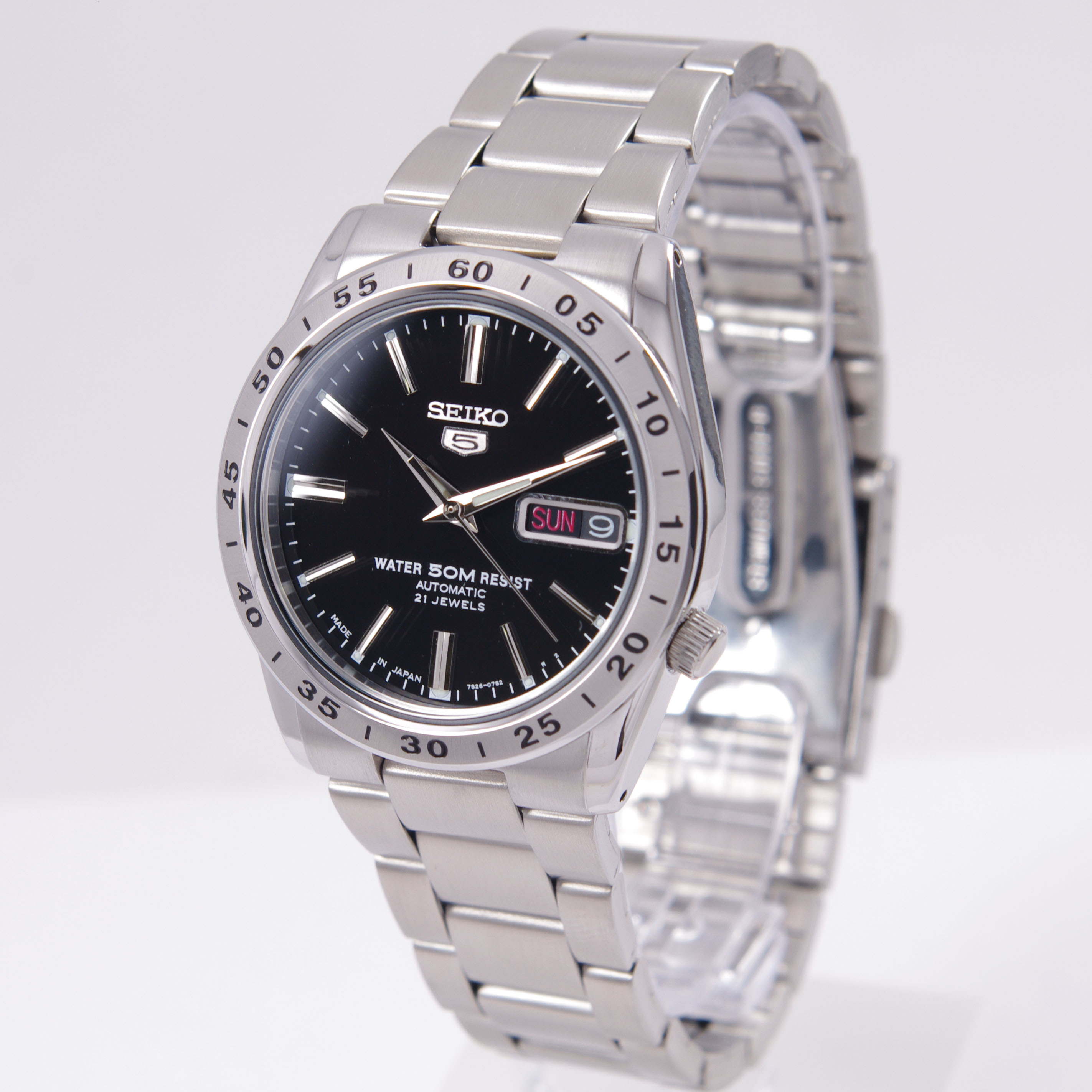 【楽天市場】セイコー SEIKO 5 腕時計【日本製】海外モデル 自動巻き ブラック文字盤 SNKE01J1 メンズ [逆輸入品]：アッキー ...