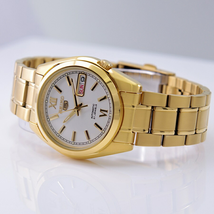 【楽天市場】セイコー SEIKO 5 腕時計 機械式 自動巻き "ゴールド x シルバー" 海外モデル SNKL58K1 メンズ [逆輸入品 ...