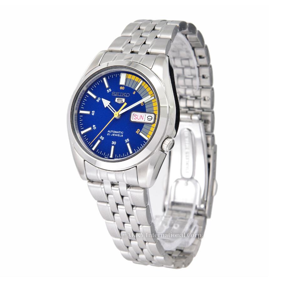 【楽天市場】セイコー SEIKO 5 腕時計 海外モデル 自動巻き ブルー文字盤 SNK371K1 メンズ [逆輸入品]：アッキーインターナショナル