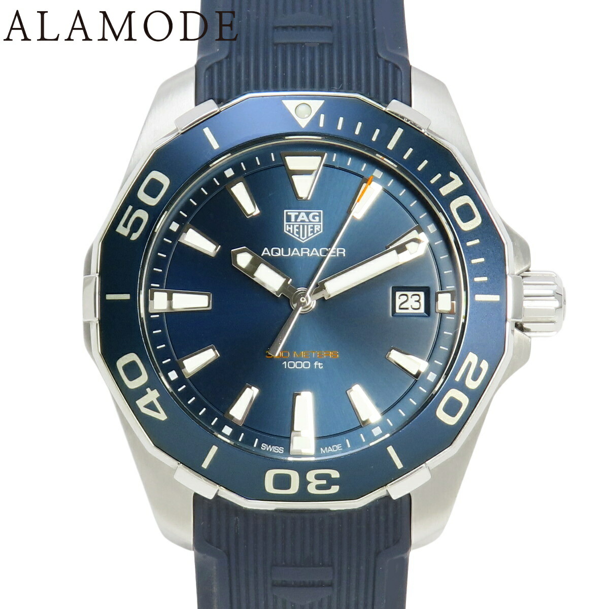 【楽天市場】【保証書付】タグホイヤー アクアレーサー WAY111C.FT6155 ステンレススチール SS クオーツ 腕時計 2020年7月 ...