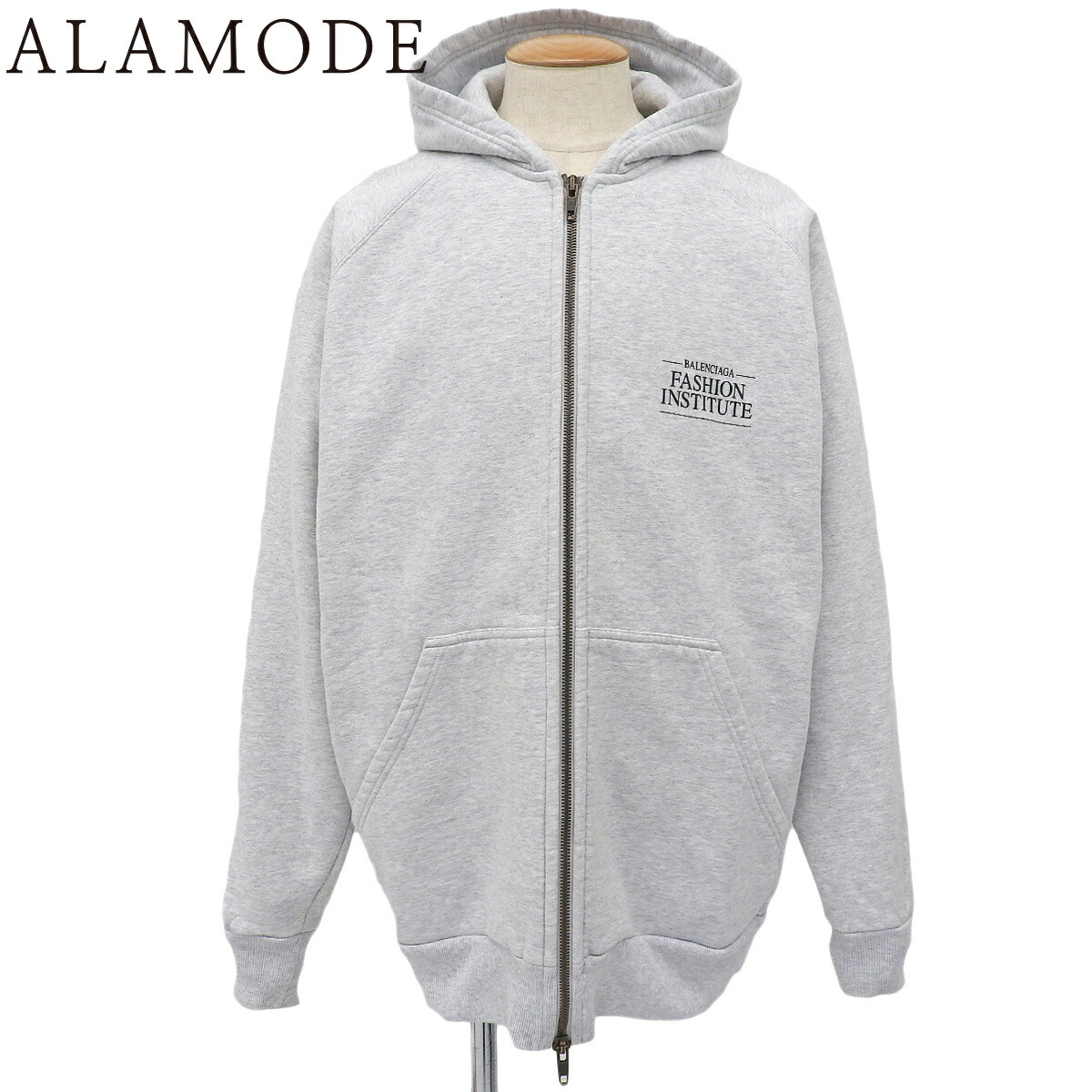 楽天市場】BALENCIAGA(バレンシアガ) デストロイ加工 ロゴ フーディー
