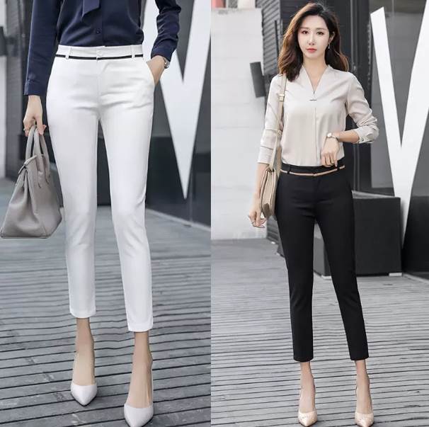 【楽天市場】ボトムス パンツ テーパード 7分丈 スリム タイト ウエストマーク 送料無料 個性的 XS S M L XL 2XL 白 黒 ...