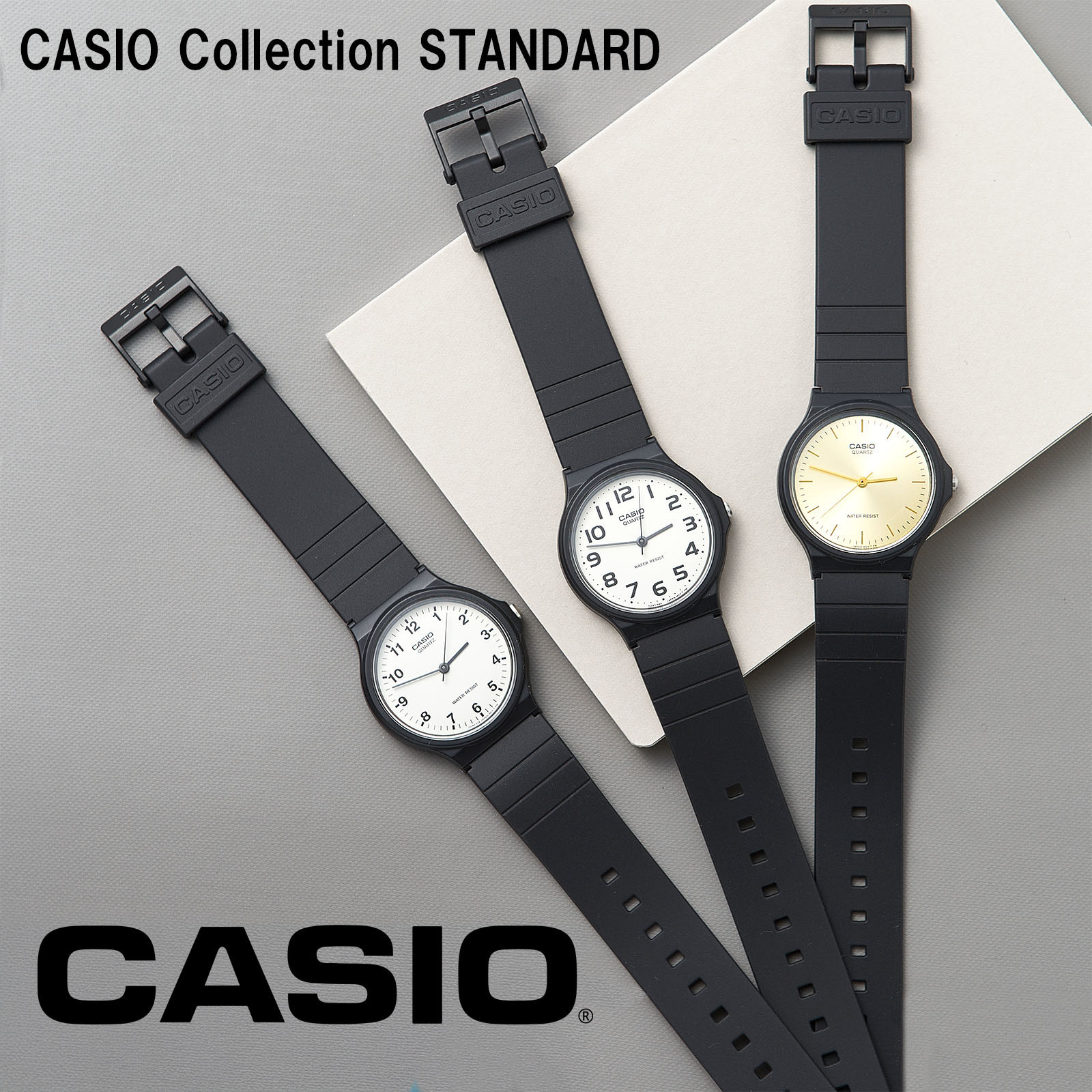【楽天市場】【国内正規取扱店】 CASIO Collection STANDARD MQ-24-7BLLJH チープカシオ カシオ ブランド ...