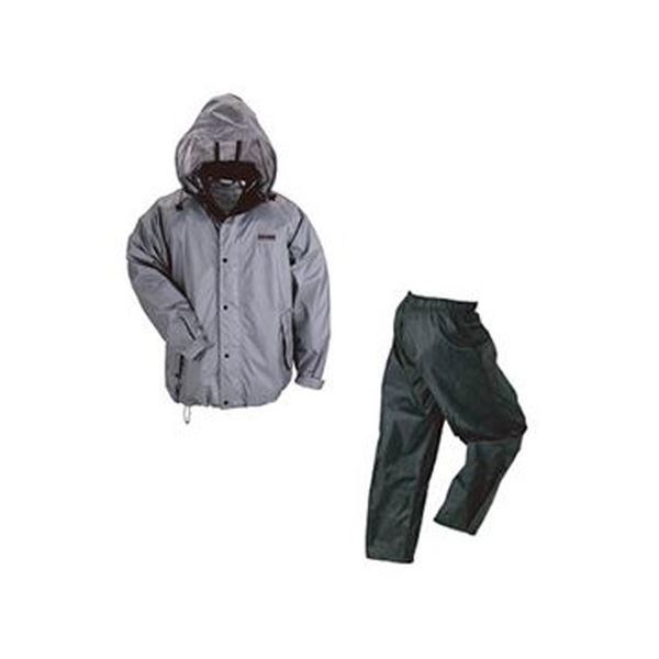 楽天市場】（まとめ）川西工業 レインスーツ ブラックイーグルMサイズ