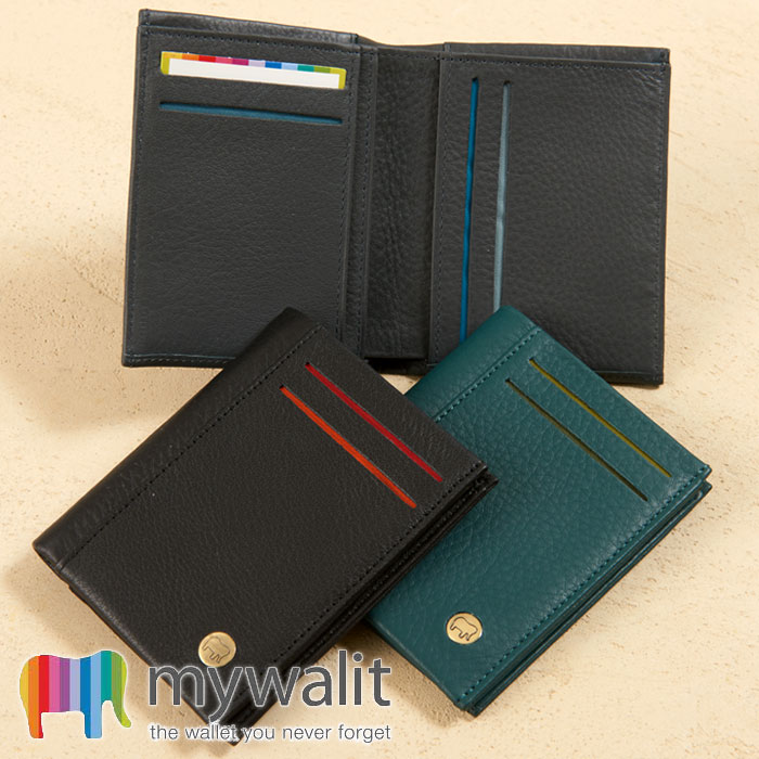 【楽天市場】マイウォリット Mywalit パナマ ミディアムウォレット 革財布 ナッパレザー 天然素材 薄型 スリム カラフル メンズ ...
