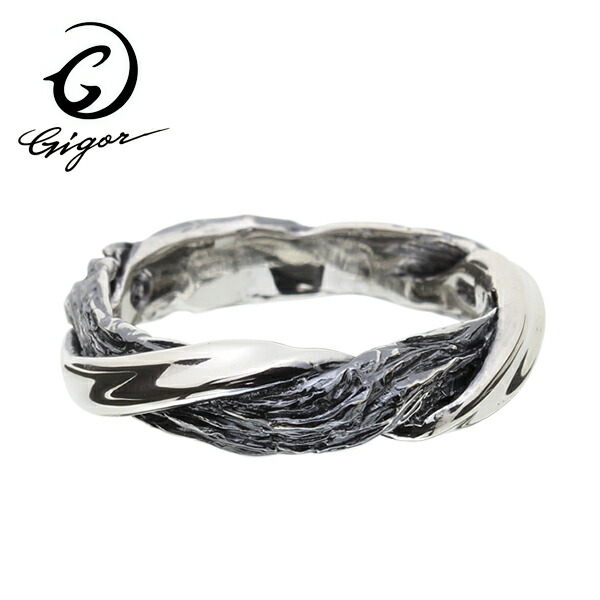 【楽天市場】GIGOR ジゴロウ クロウウッドリングS 1～25号 シルバー リング 指輪 メンズリング シルバー925 男性用 シルバーアクセサリー シルバーリング 流木 木目風 木 ウッド ...