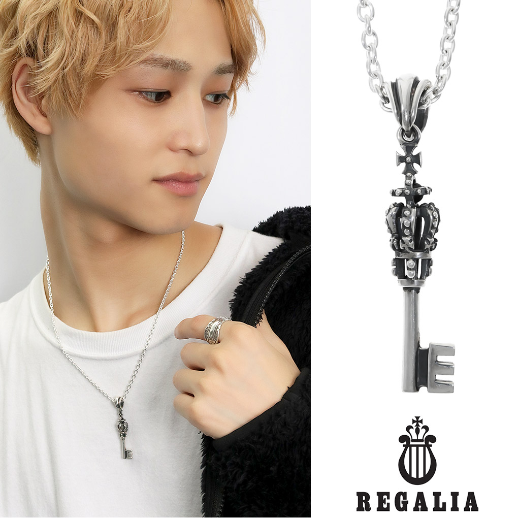 【楽天市場】REGALIA ロード キー シルバー ネックレス ペンダント ブランド レガリア シルバー925 鍵 REGALIA 男性 シルバーネックレス メンズ おしゃれ きれいめ ...