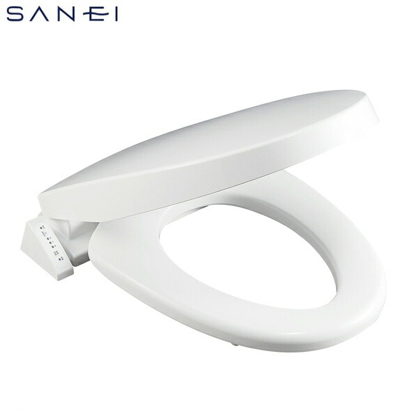 【楽天市場】PW9042-W 三栄水栓 SANEI 前丸暖房便座 ホワイト 送料無料()：みずらいふ