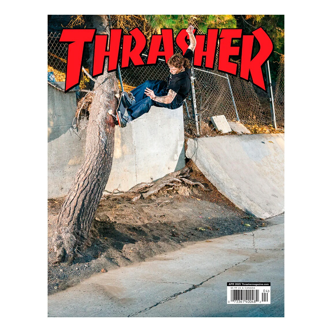 【楽天市場】スラッシャー THRASHER 2025 APRIL ISSUE ♯537 表紙(T-Funk) スケートボード DVD,Blu ...
