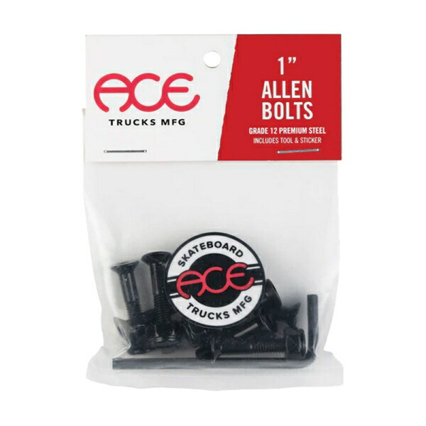 【楽天市場】エース トラック／ACE TRUCK BOLTS ALLEN 1 ビス、ナット：アーリーウープ楽天市場店