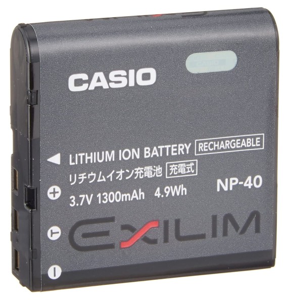 【楽天市場】[バッテリー] CASIO カシオ NP-40 純正 リチウムイオンバッテリー battery NP40 充電池：アライドトレード