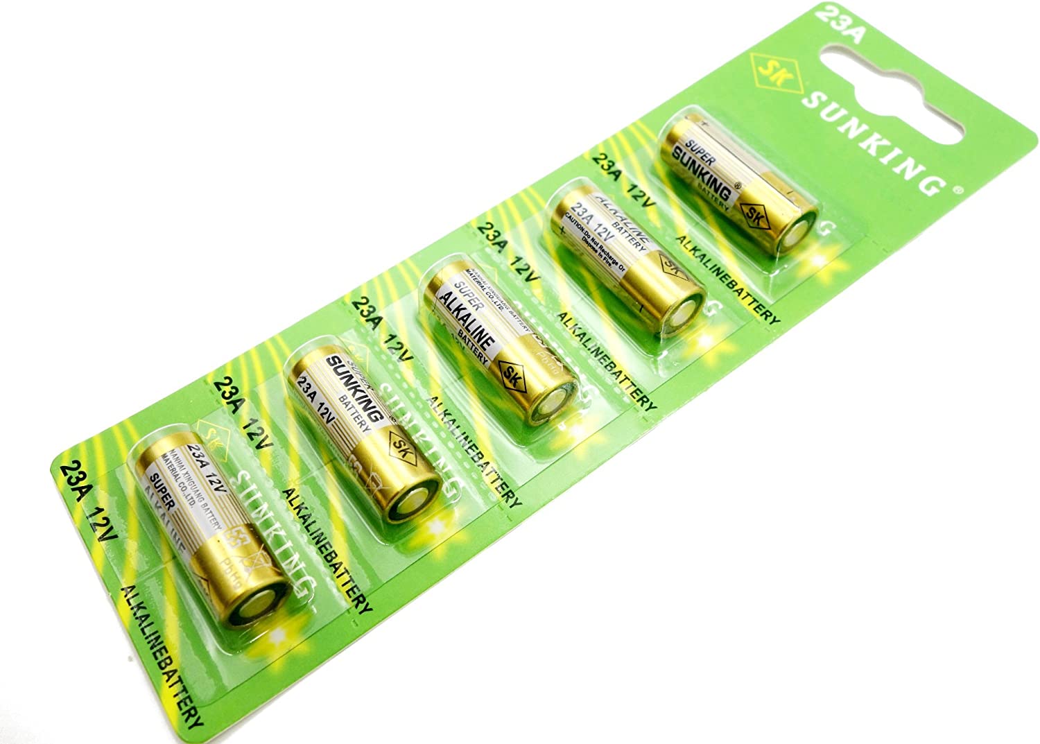 【楽天市場】SR [定形 送料込][アルカリ電池] SUNKING アルカリ乾電池12V-23A （A23 23AE LRV8-1BP ...