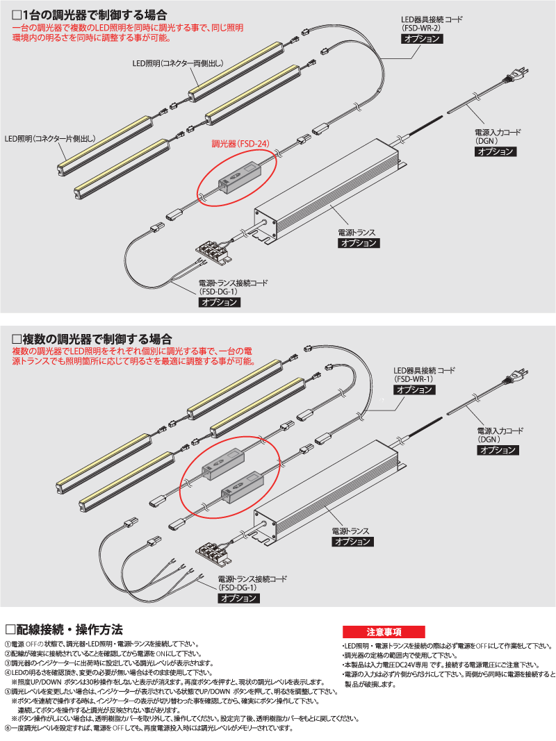 【楽天市場】FKK FSD24用 LED器具接続分岐コード 100mm 1分岐 FSDBK1：オールライト