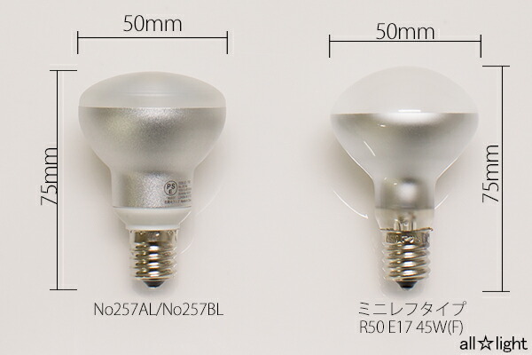 【楽天市場】ODELIC LED電球(LEDランプ) ミニクリプトンレフ形 電球色（2700K） 全光束380lm E17口金 No257BL(LDR5LWE172)：オールライト