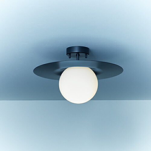 【楽天市場】MAXRAY 天井照明器具 シーリングライト Orb Plate Ceiling/オーブ プレートシーリングシリーズ ブラック（黒） 直付けタイプ 1灯 E17口金用（ランプ別売り ...