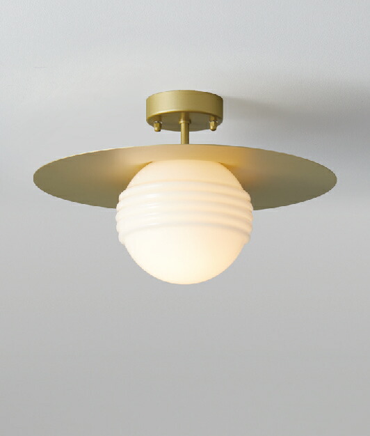 【楽天市場】MAXRAY Orb RIB Plate/オーブリブプレート Φ150 シーリングライト 直付け 壁取付け可 ゴールド(金) E17口金 ランプ別売 ML3015538 ...
