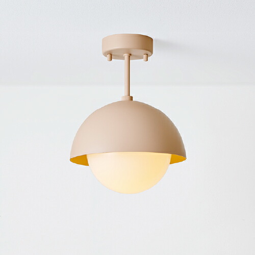 【楽天市場】MAXRAY Orb COMBI CEILING/オーブコンビシーリング シーリングライト 直付タイプ マットピンクベージュ E17口金 ランプ別売 ML3018012 ...