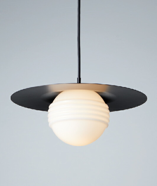【楽天市場】MAXRAY Orb RIB Plate/オーブリブプレート Φ150 ペンダントライト 引掛シーリング ブラック(黒) E17口金 ランプ別売 MP4061702：オールライト