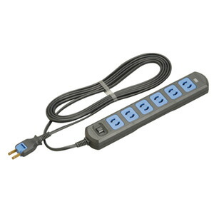 【楽天市場】明工社 スパコンタップ 抜け止め6コ口 コード3m 黒 15A 125V パイロットランプ マグネット スライドスイッチ付 ...