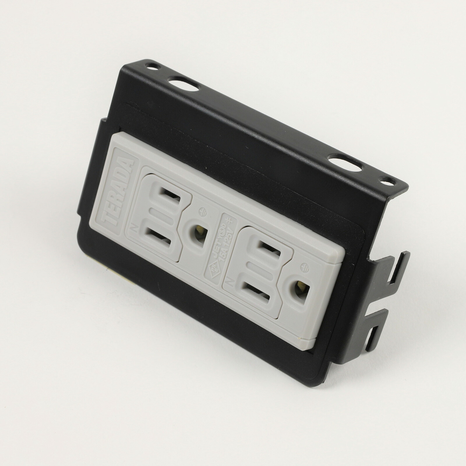 【楽天市場】TERADA フロアコンセント テラコン スマートコンセント マルチタイプ(打込) 床仕上材貼り込タイプ(打込) TMK・TSK・CCM用 器具ブロック(電源接地付×2 ...