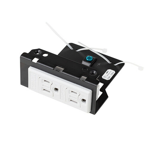 【楽天市場】TERADA フロアコンセント テラコン フリーアクセスフロア用 スマートコンセント SRRシリーズ 器具ブロック(電源接地付×2) SRR052：オールライト