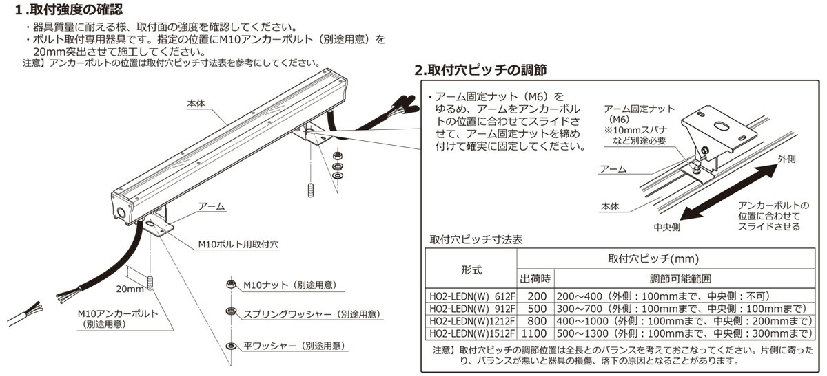 【楽天市場】DNライティング 屋外用SeamlesstypeLED照明器具 HO2-LEDW 光源一体型 電源内蔵 非調光型 ワイド配光タイプ ...