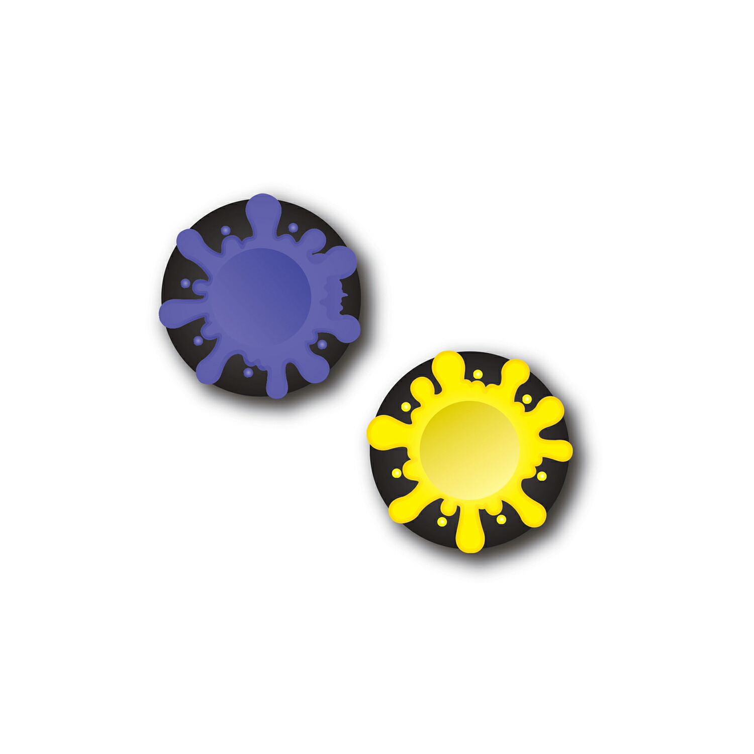 【楽天市場】Switch2用アナログスティックカバー インク イエロー&パープル：ALLONE公式 楽天市場店