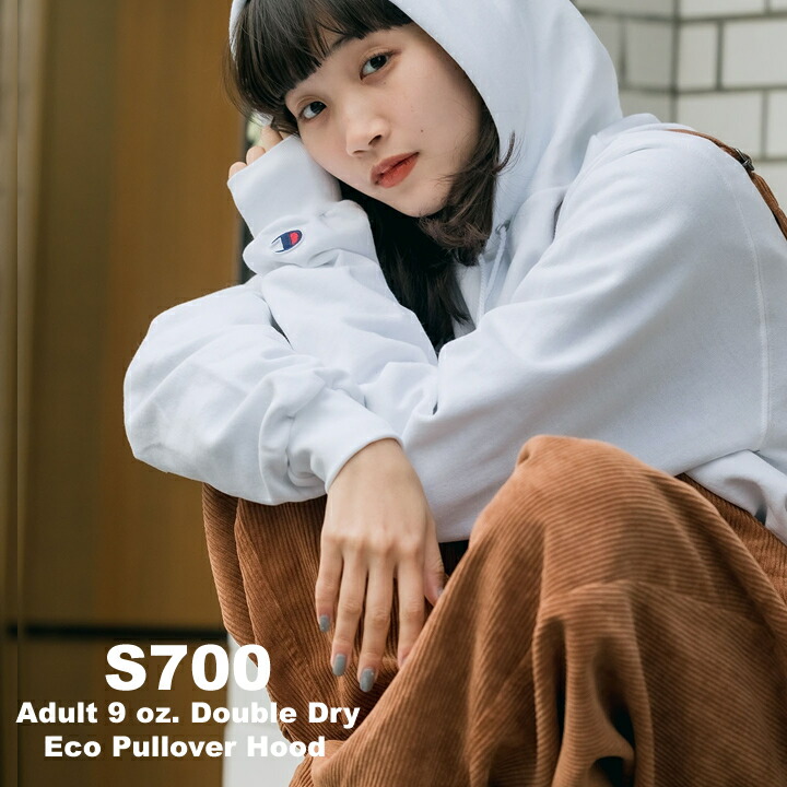 【楽天市場】Champion/チャンピオン 裏起毛 ビッグシルエット プルオーバー パーカー 袖ワンポイントロゴ フーディー S700：メンズ ...