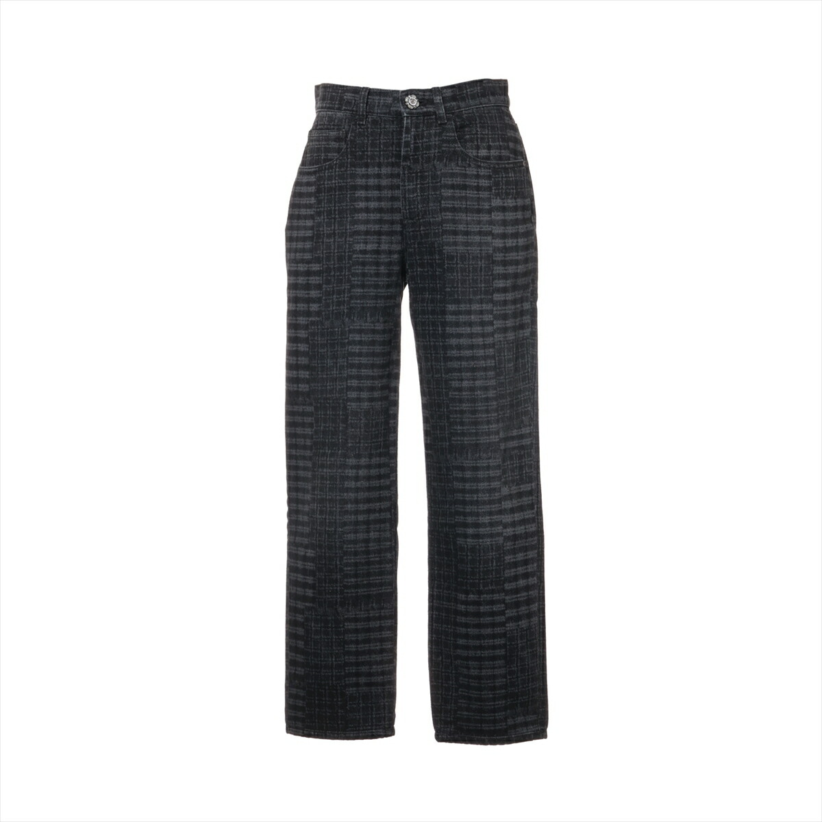 【楽天市場】【中古】シャネル ココボタン P77 コットン デニムパンツ 34 レディース ブラック P77620V69616：ALLU 楽天市場店