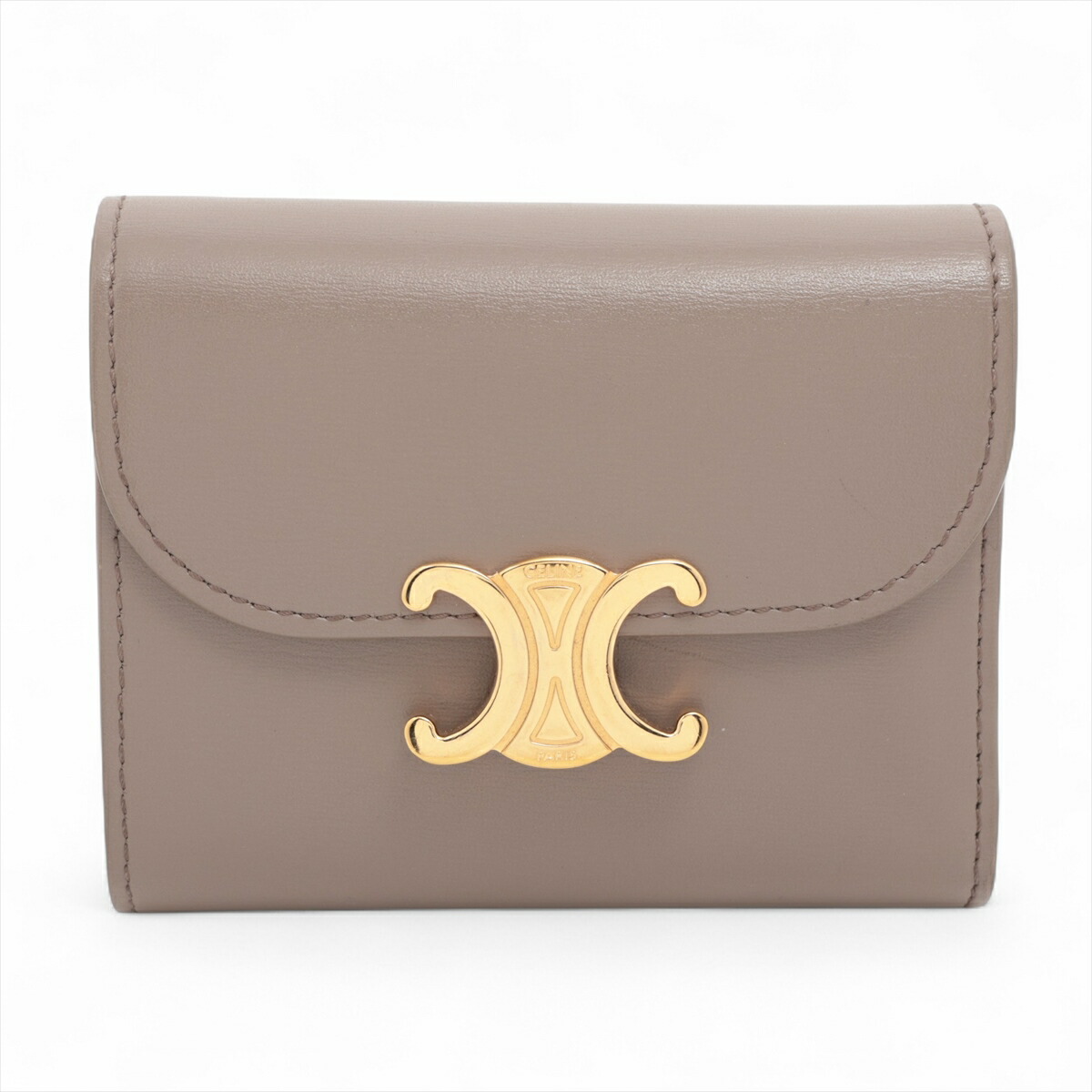 楽天市場】【未使用品】セリーヌ 財布 トリオンフ スモールフラップ